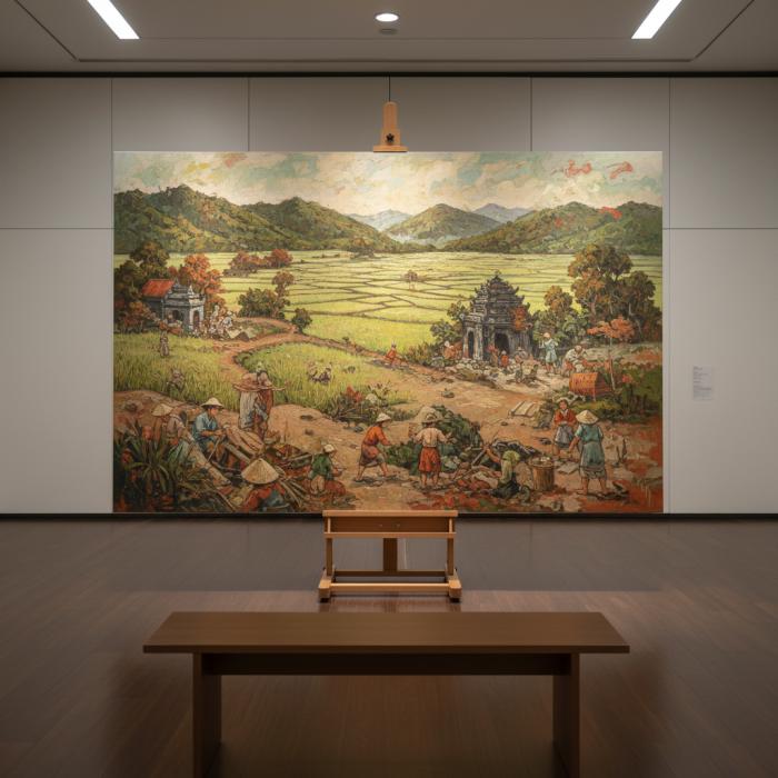 Vietnam War Paintings for Strong Historical Narratives